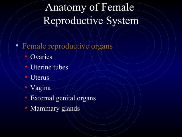 Female repproductive physiology | PPT | Infertility | Reproductive Health