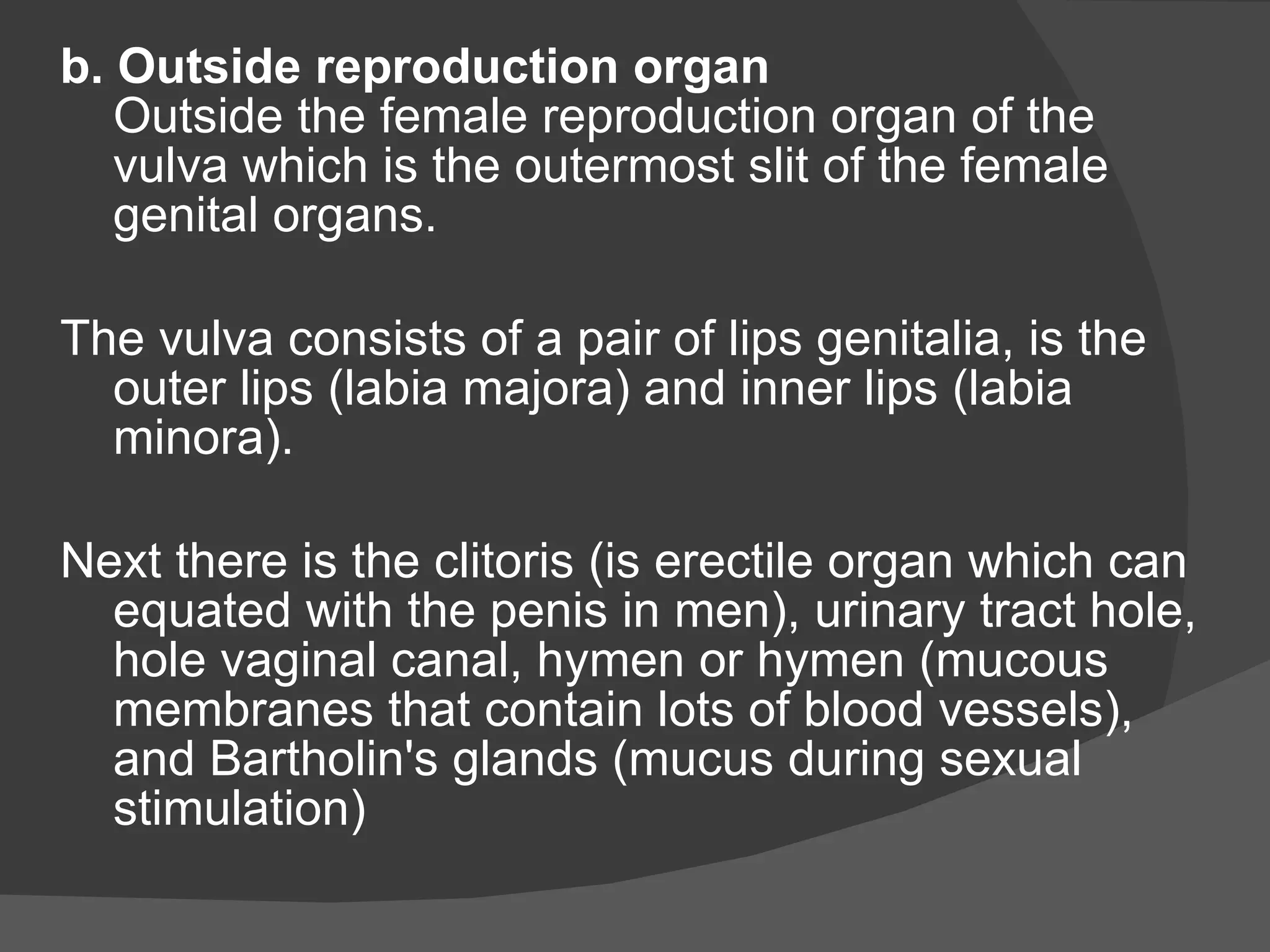 Female reproduction system | PPT