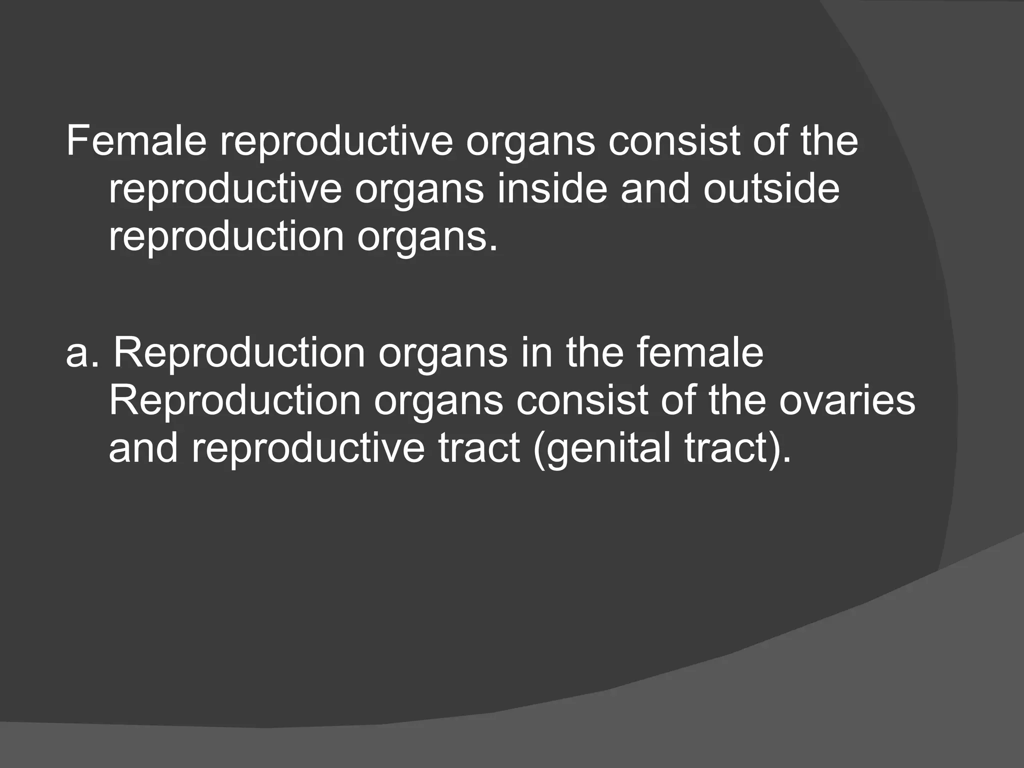 Female reproduction system | PPT