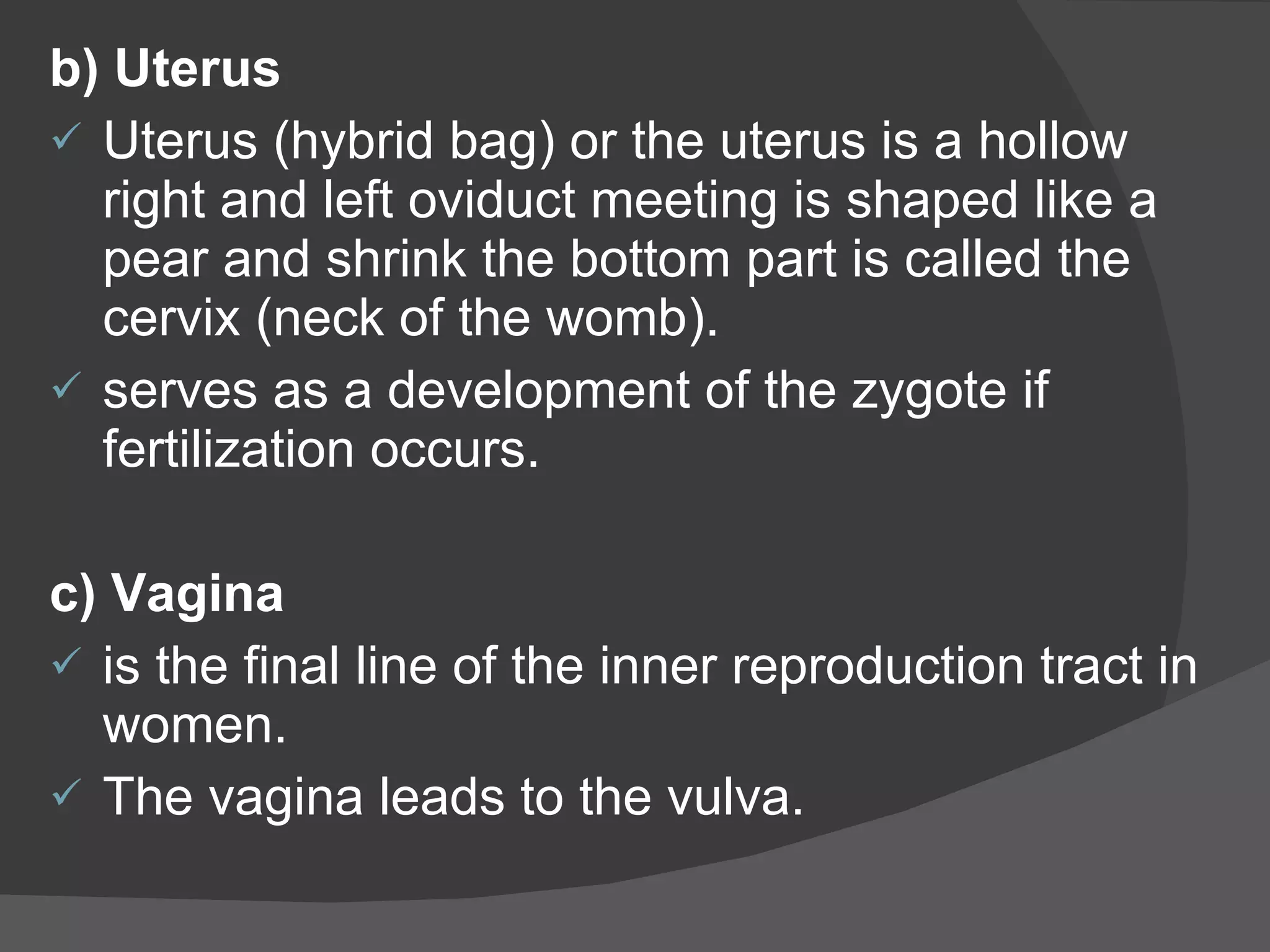 Female reproduction system | PPT
