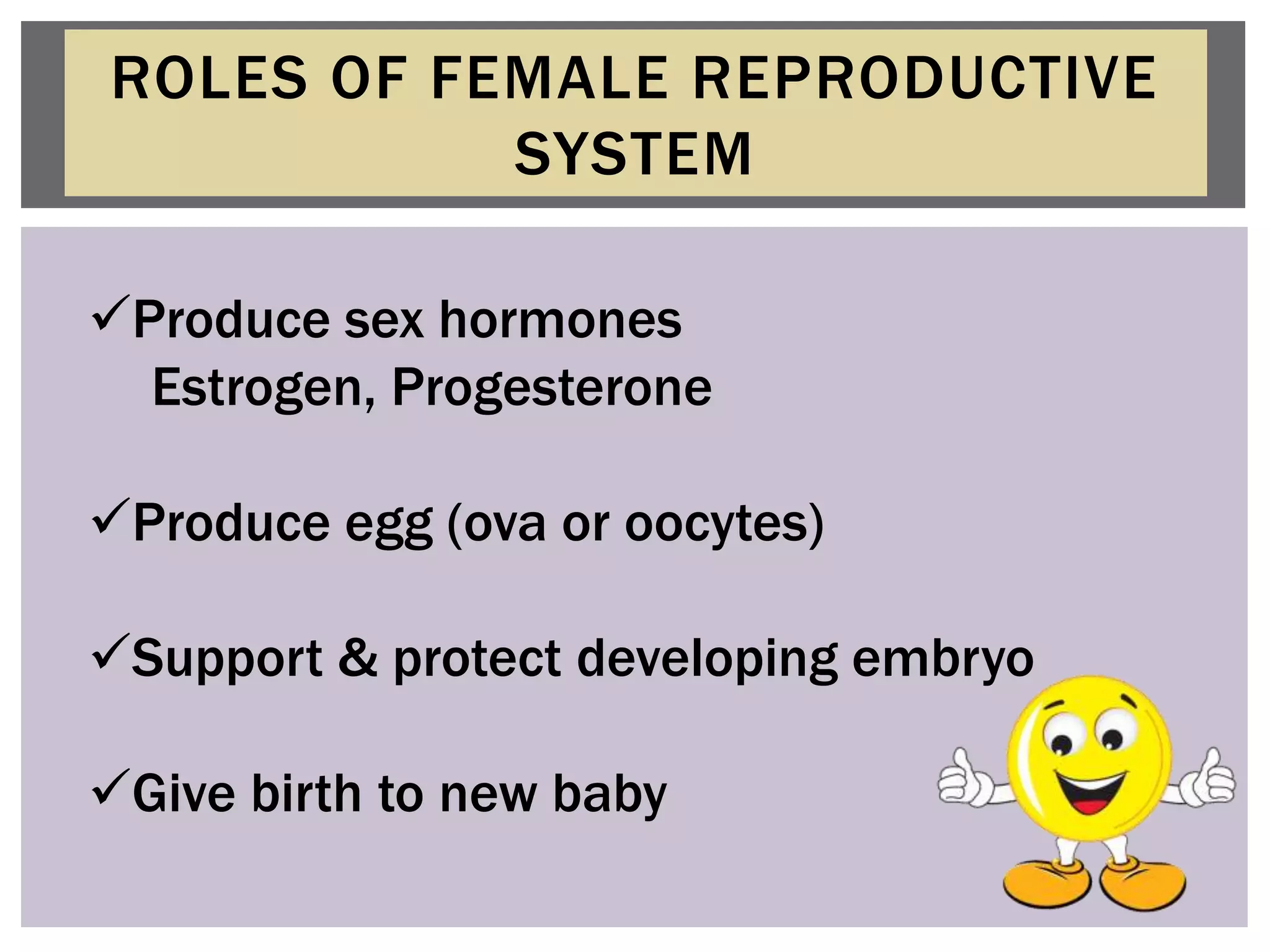 Female reproduction system | PPTX