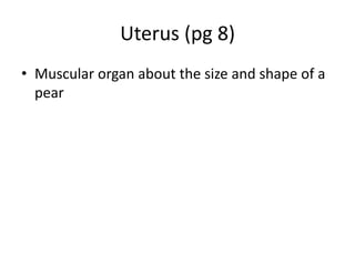 Female reproductive system | PPTX