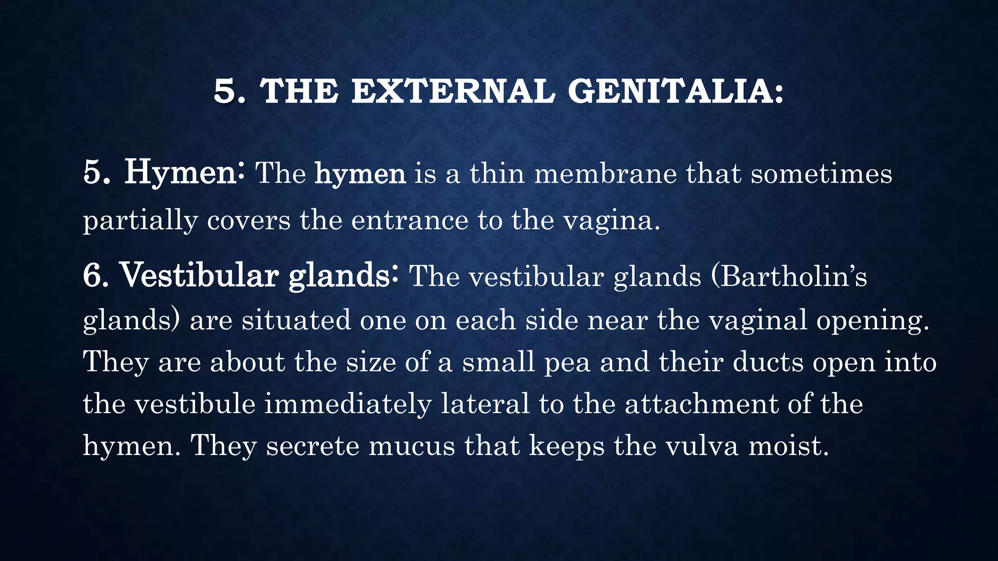 Female reproductive system | PPTX
