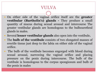 Female reproductive system | PPTX