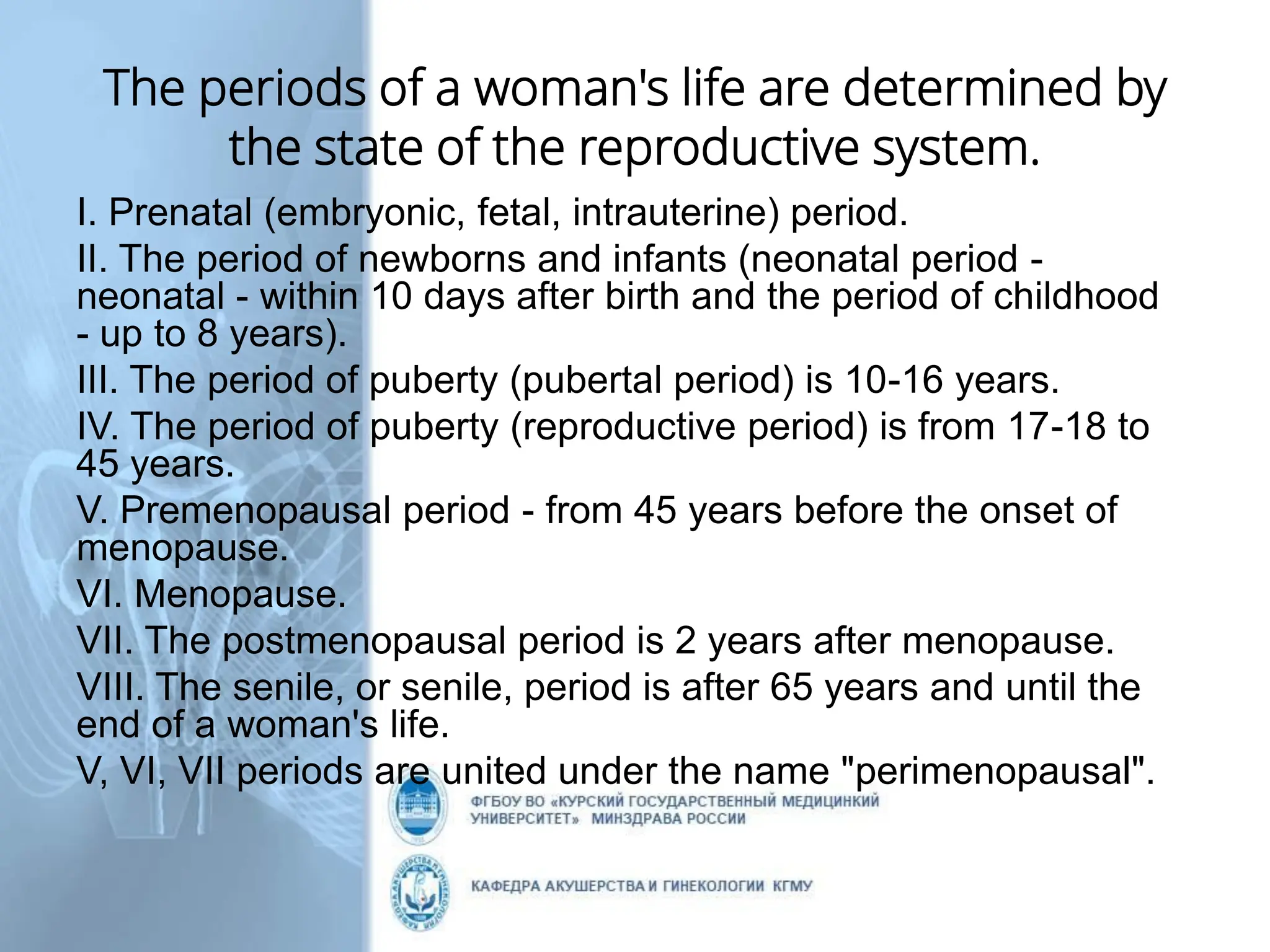 Female Reproductive System in the different periods life of the women.pdf