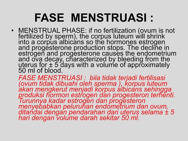 Female reproductive system (sistem reproduksi wanita) | PPT