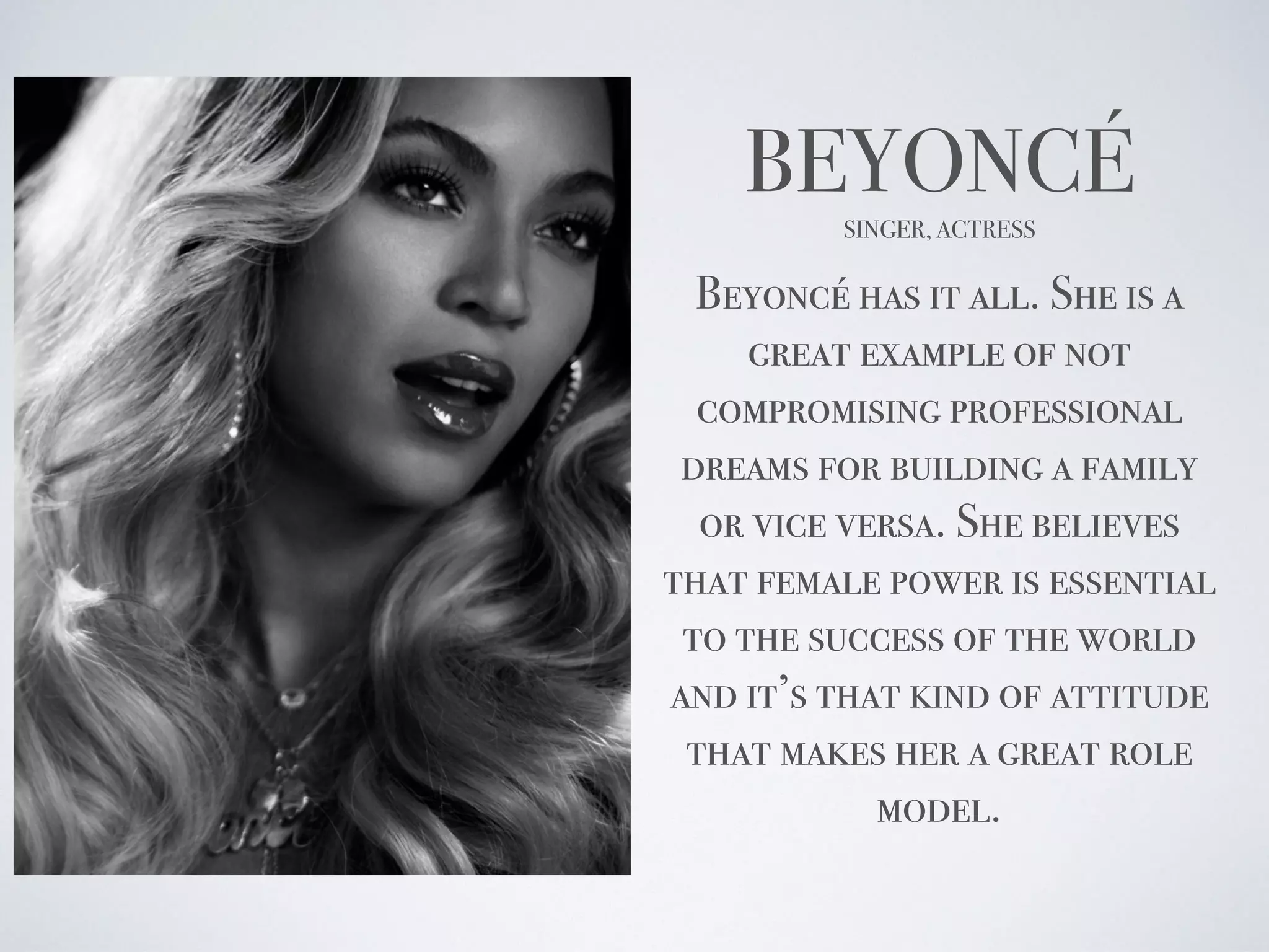 Female Role Models | PDF