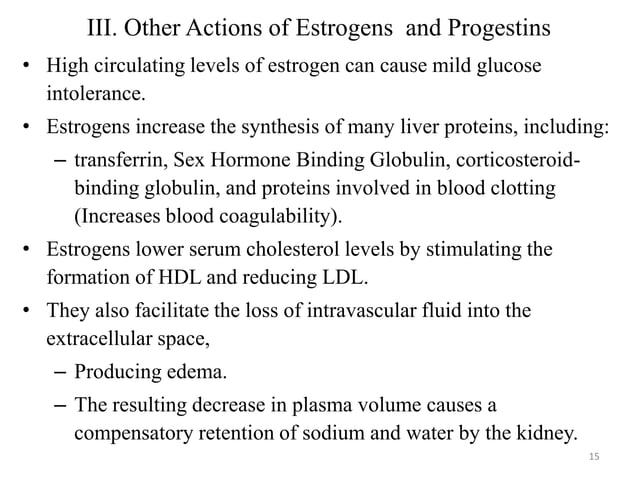 Female Sex Hormones Ppt Free Download