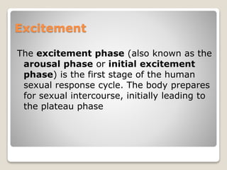 Female sexual response | PPTX