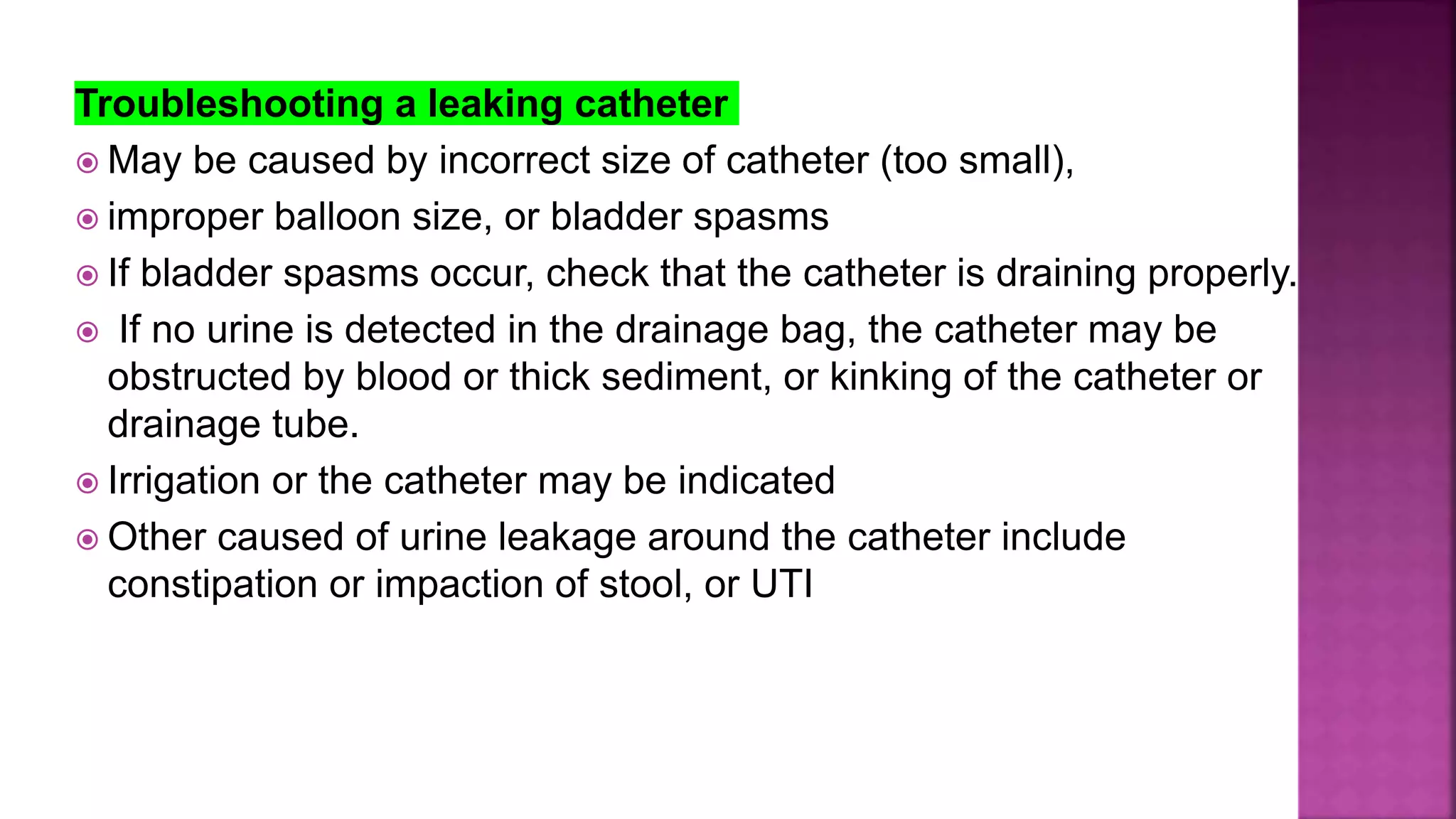 Female urinary catheterization by dr naz ptx (1) | PPTX