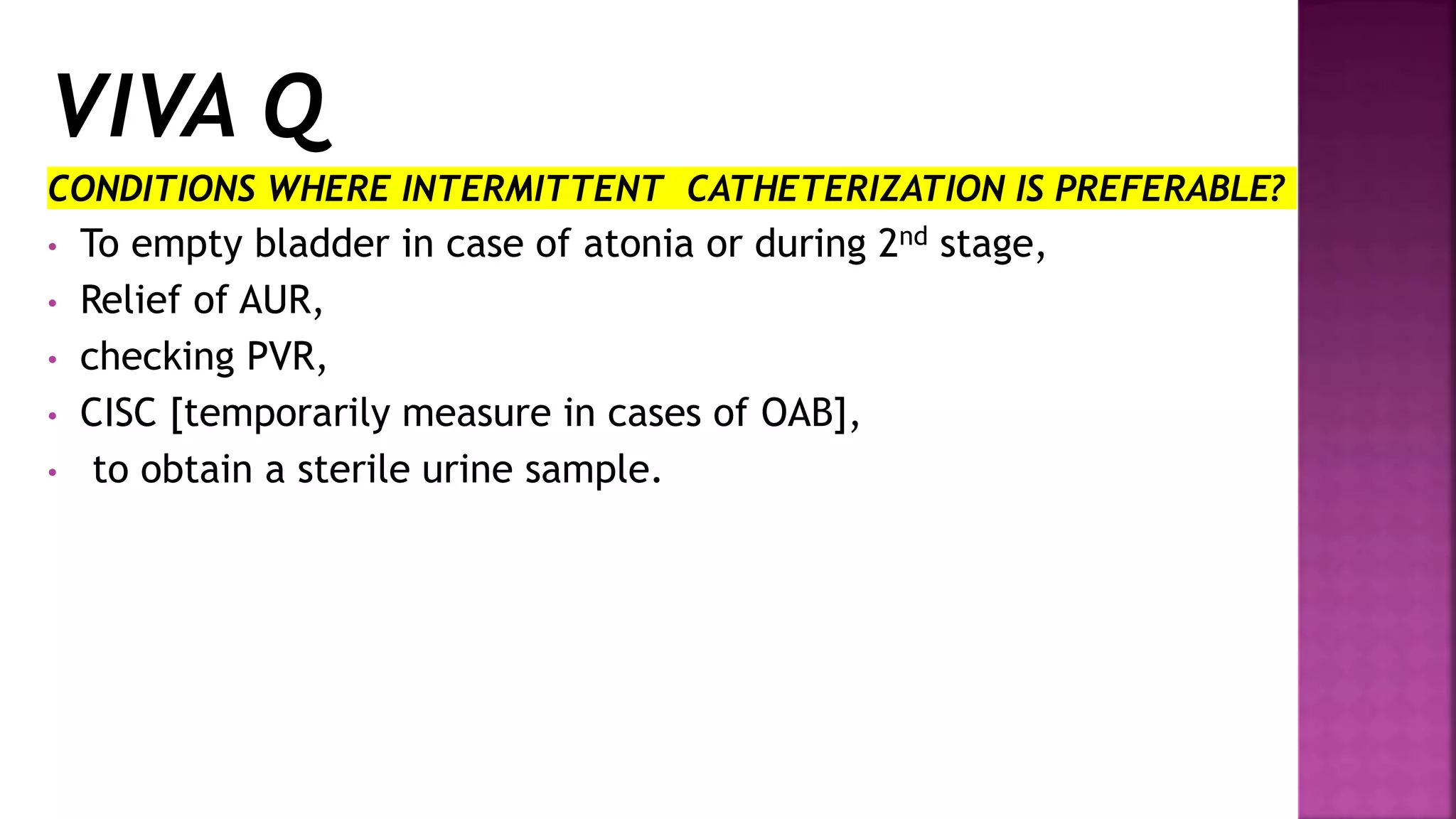 Female urinary catheterization by dr naz ptx (1) | PPTX