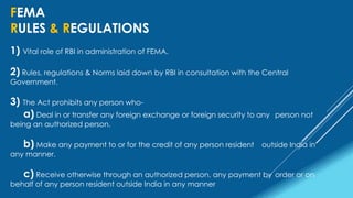 FEMA & Money Laundering Including cases | PPTX