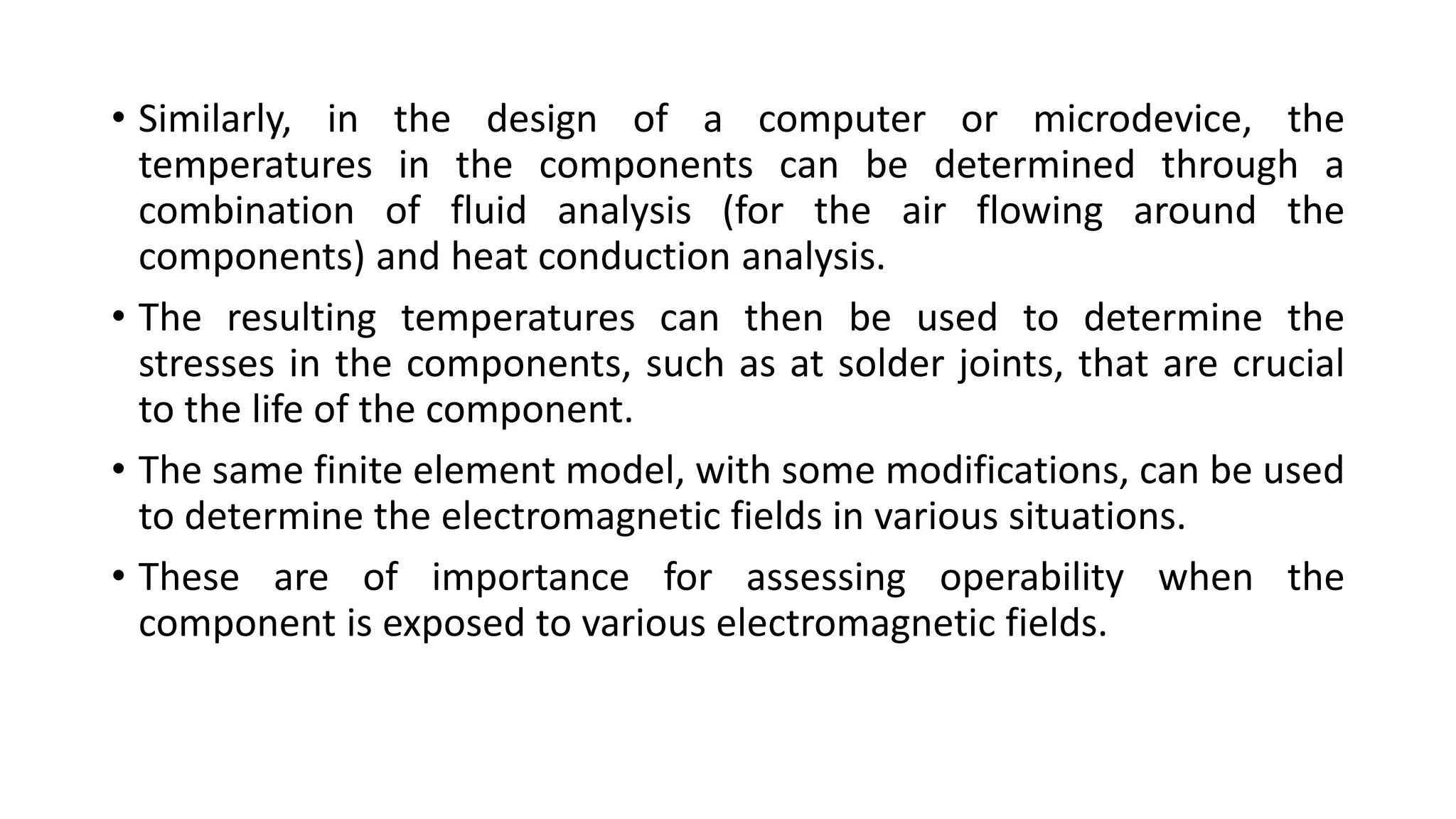 FEM and it's applications | PPTX