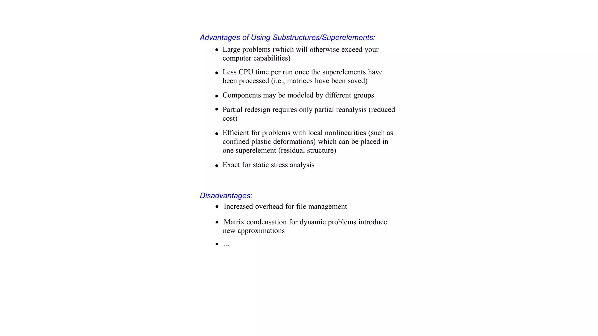 FEM and it's applications | PPTX