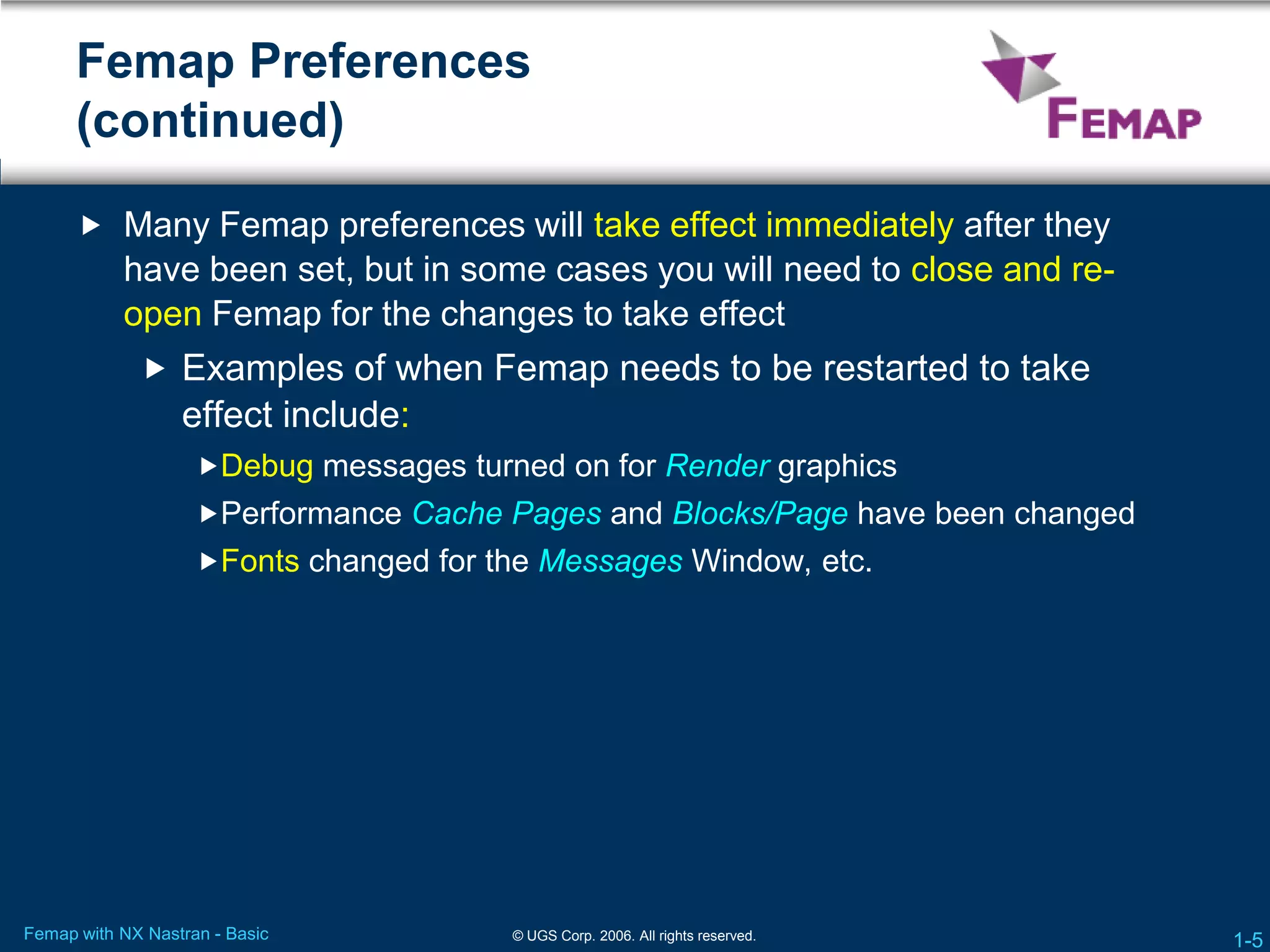 Femap basic day 1 | PDF