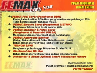 Femax fuel saver | PPS
