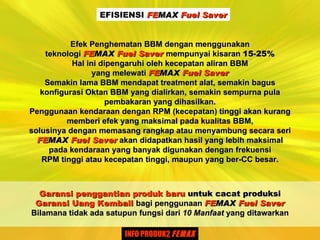 Femax fuel saver | PPS
