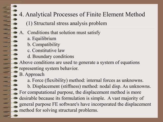 Finite element method | PPT | Physics | Science