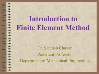 Ebook Finite Element Method Tutorial