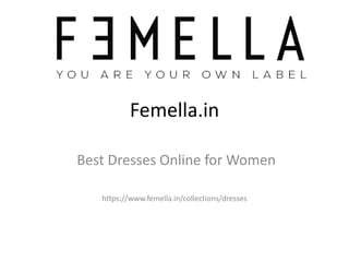 Femella dresses for women | PDF