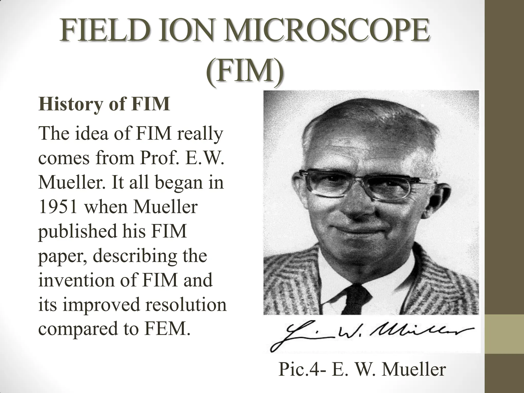 Field ion microscope and field emision microscope | PDF