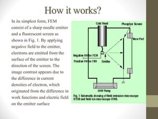 Field ion microscope and field emision microscope | PDF