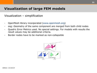 Visualization of large FEM meshes | PPT | Graphics Software | Computer ...