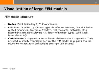 Visualization of large FEM meshes | PPT | Graphics Software | Computer ...