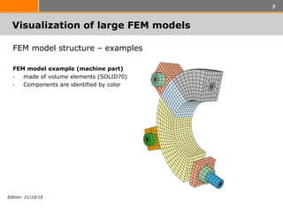 Visualization of large FEM meshes | PPT | Graphics Software | Computer ...