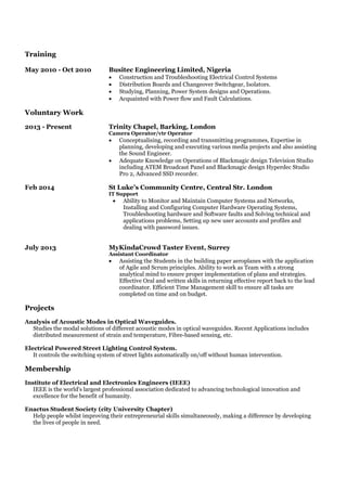 Femi 2015 cv | PDF