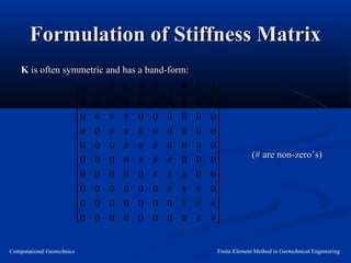 Fem in geotech engineering | PPT