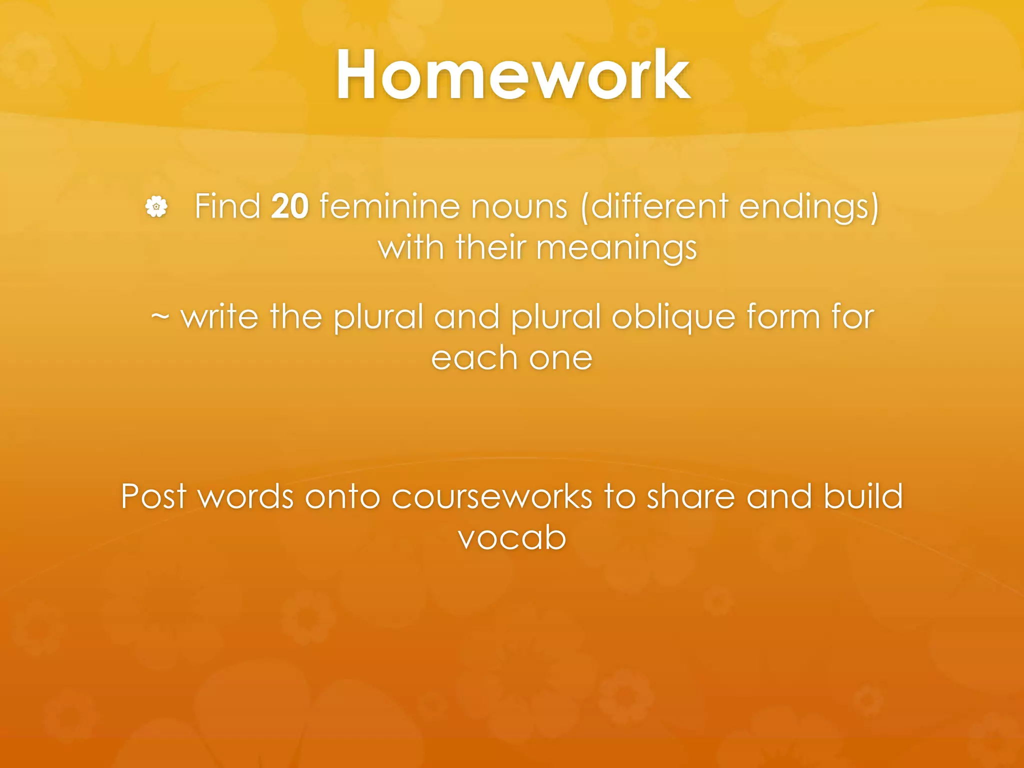 Feminine nouns hindi pedagogy | PPTX