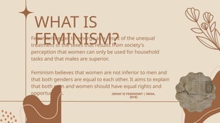 Feminism: History and Types of Feminisms | PPT