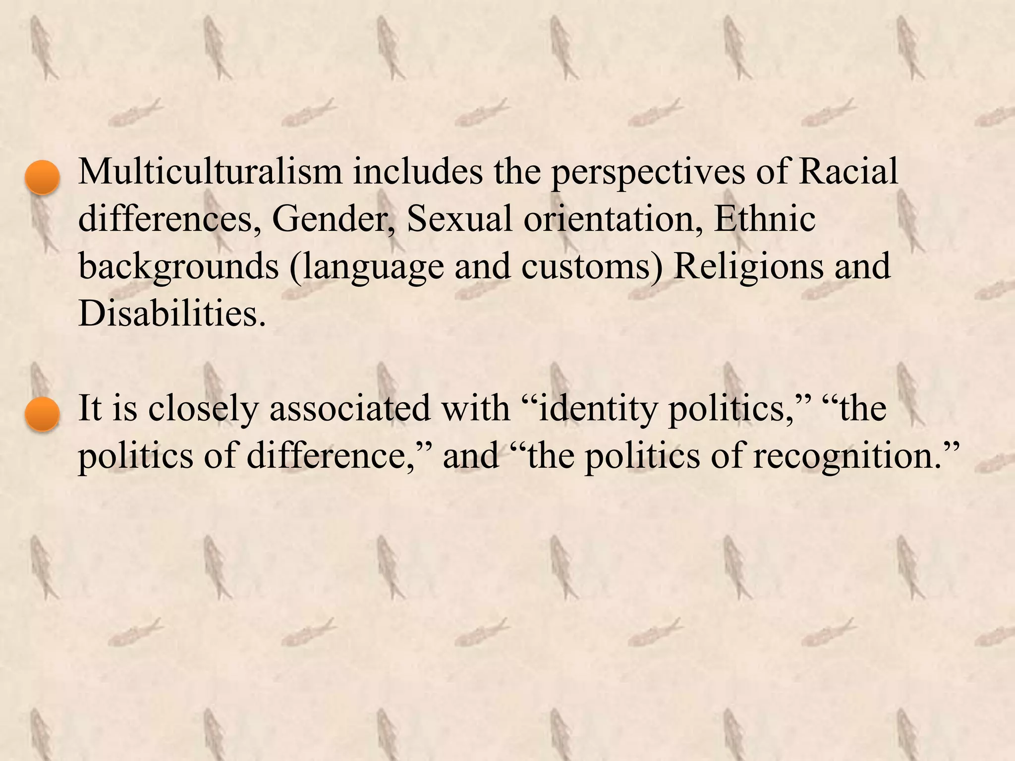 Feminism and Citizenship: Multiculturalism and Globalisation | PPTX