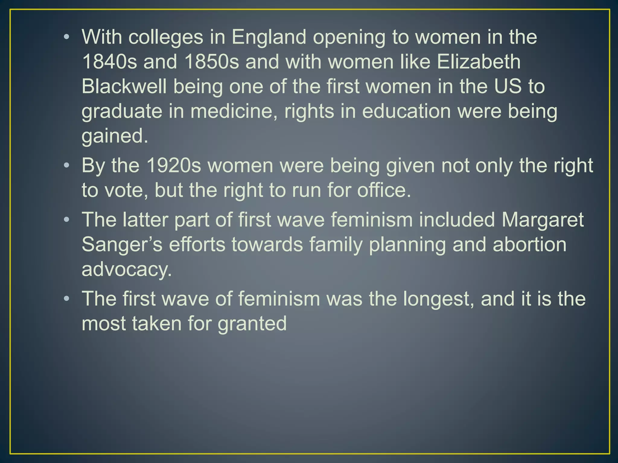 Feminism | PPTX