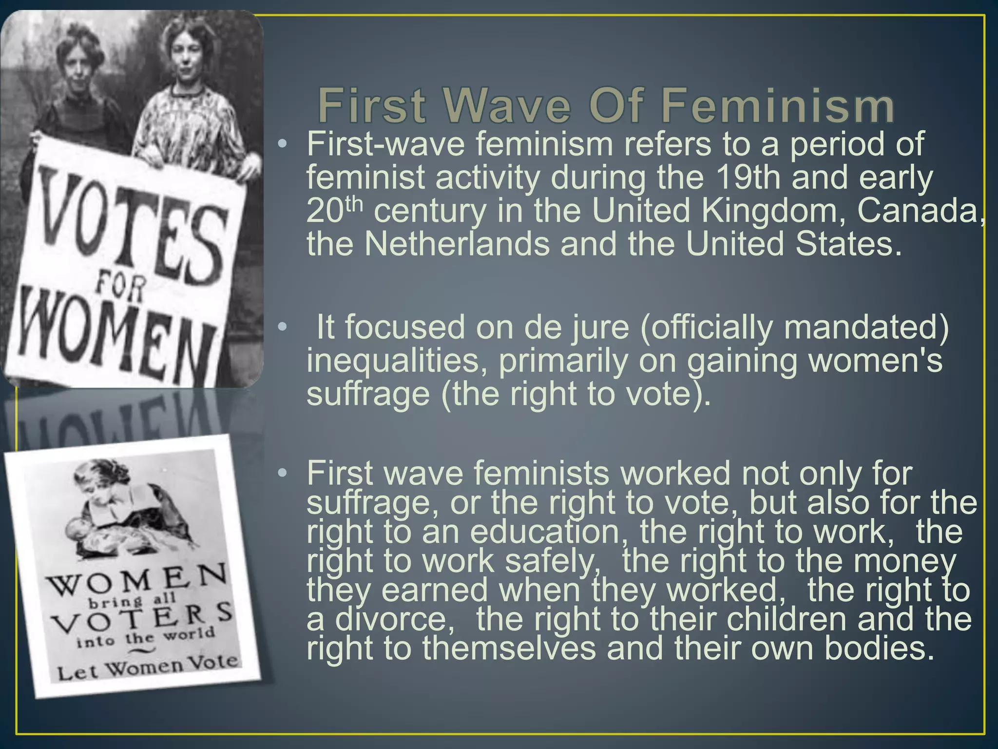 Feminism | PPTX