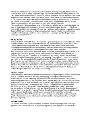 Feminism | PDF