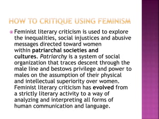 FEMINISM | PPT