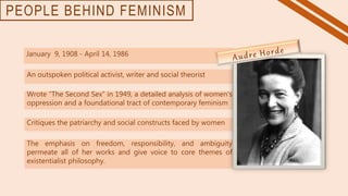 Feminism | PPTX