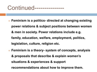 Feminism.ppt