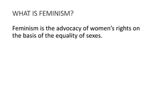 FEMINISM.pptx