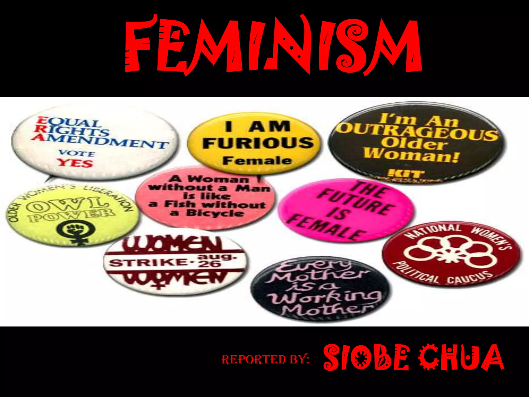 Feminism | PPTX | Debated Sensitive Social Issues | Sensitive Topics