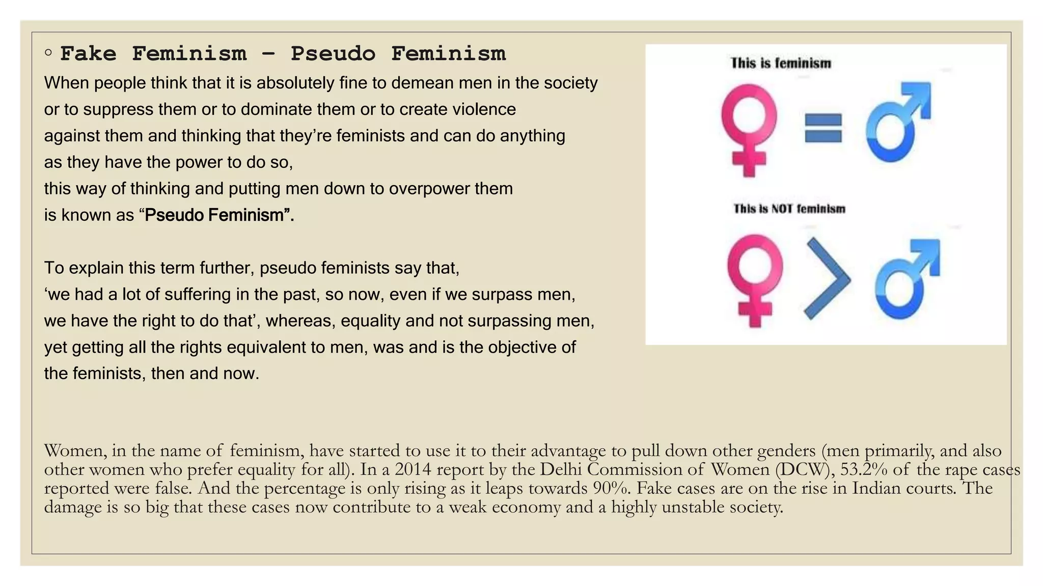 feminism and pseudo feminism in india.pptx