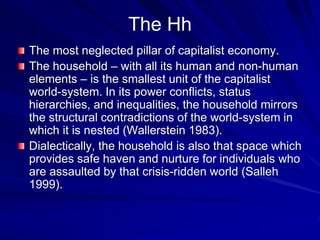 Feminism and Capitalism | PPTX | Commodities | Economy