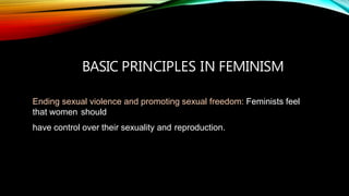 Feminism discourse | PPTX