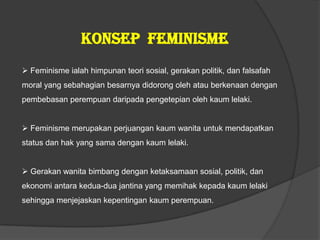 Feminisme | PPTX