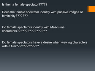 Feminism film theory | PPTX