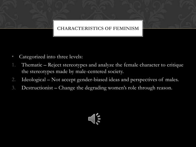 Feminism (Gender studies) | PPTX