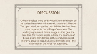 Feminism in The Story Of An Hour by Kate Chopin (1894).pptx.pptx