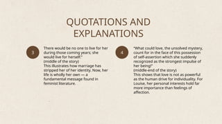 Feminism in The Story Of An Hour by Kate Chopin (1894).pptx.pptx